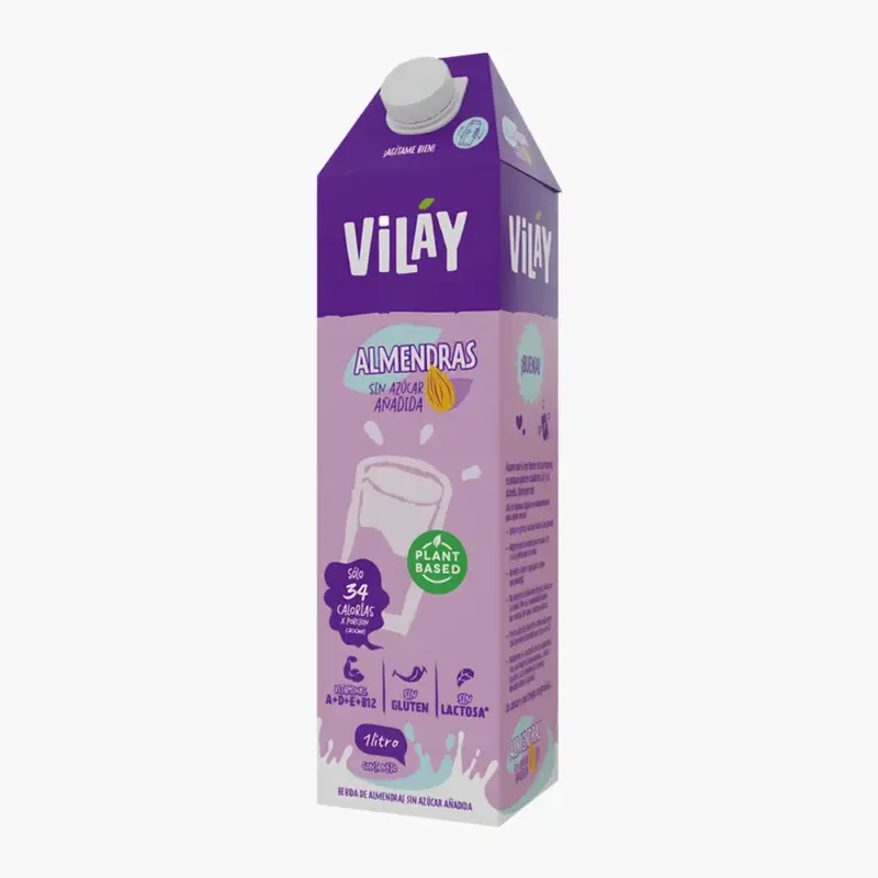 Bebida de almendras sin azúcar Vilay | SweeNuts